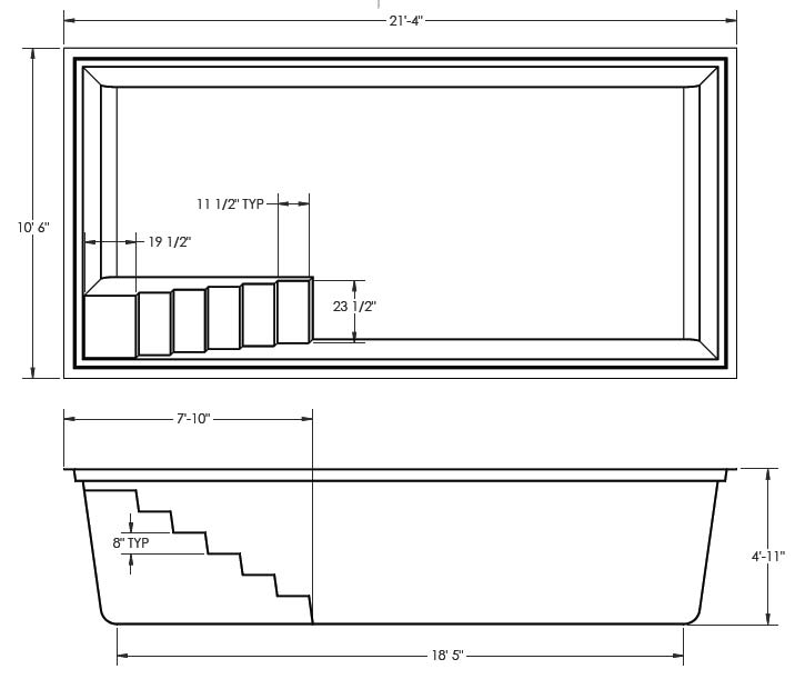 Aquamarine Pools - Exclusive Chic Model from AVIVA Pools builder ...