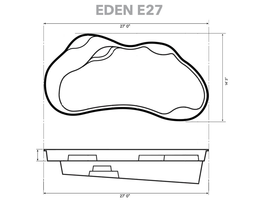 Aquamarine Pools - Exclusive Eden Model from AVIVA Pools builder ...