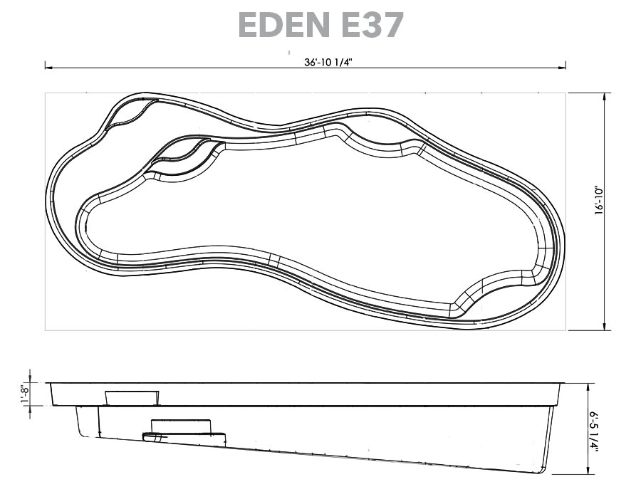 Aquamarine Pools - Exclusive Eden Model from AVIVA Pools builder ...