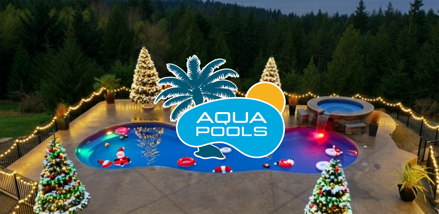 Holiday Glow-Up Contest for AquaPools Customers