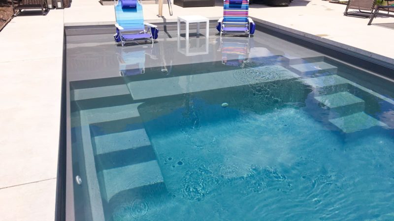 Aquamarine Pools - Imagine Pools Freedom with Splash Pad Model ...